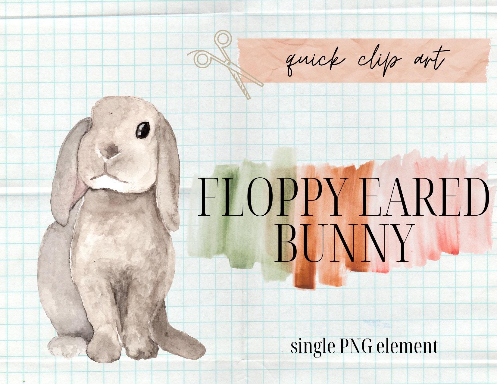Bunny Clipart Bunny Graphics Spring Clipart Rabbit Clipart Clip Art ...