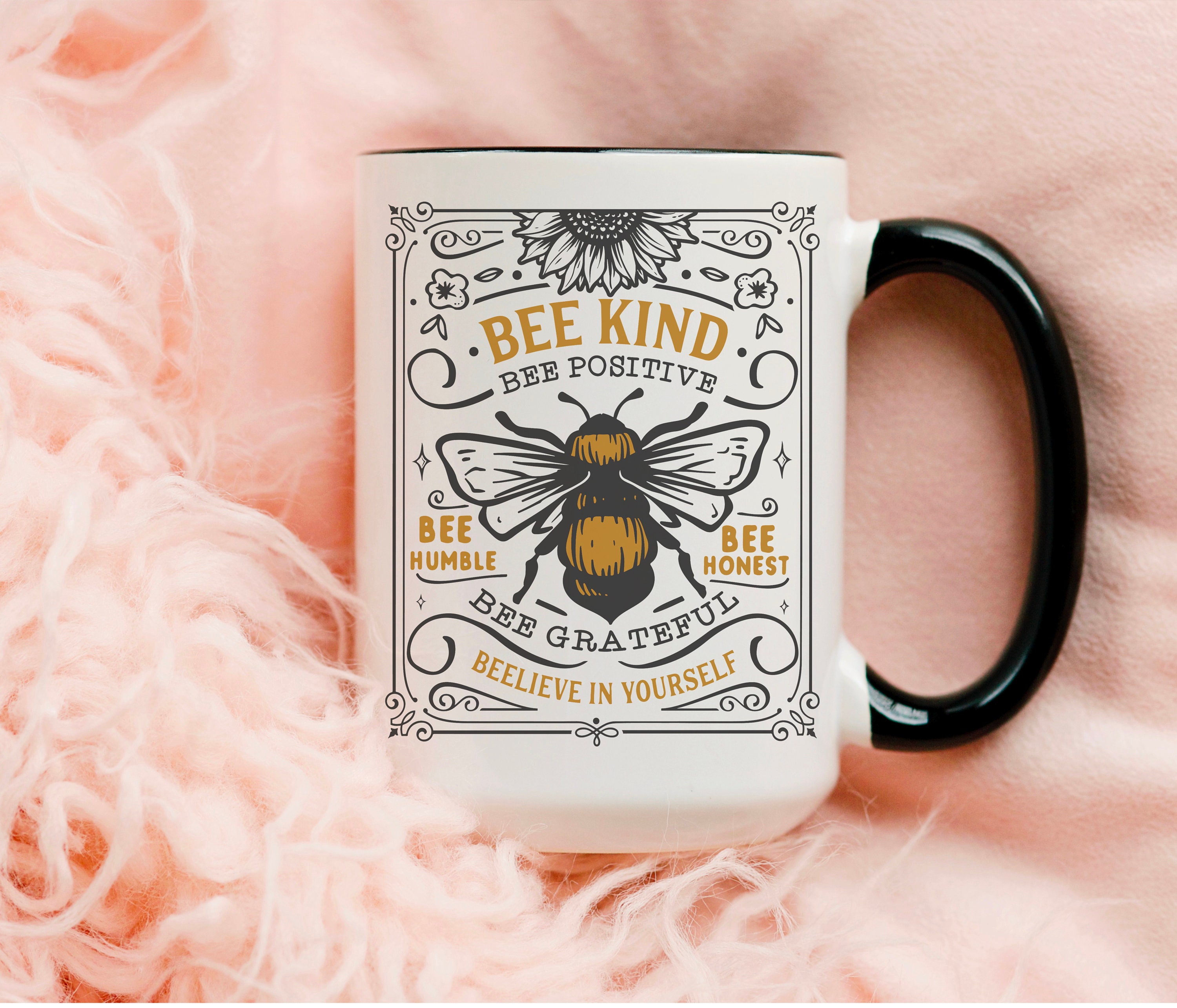 Bee Kind Bee Mug Bee Gifts Queen Bee Mug Honey Bee Coffee Mug - Etsy