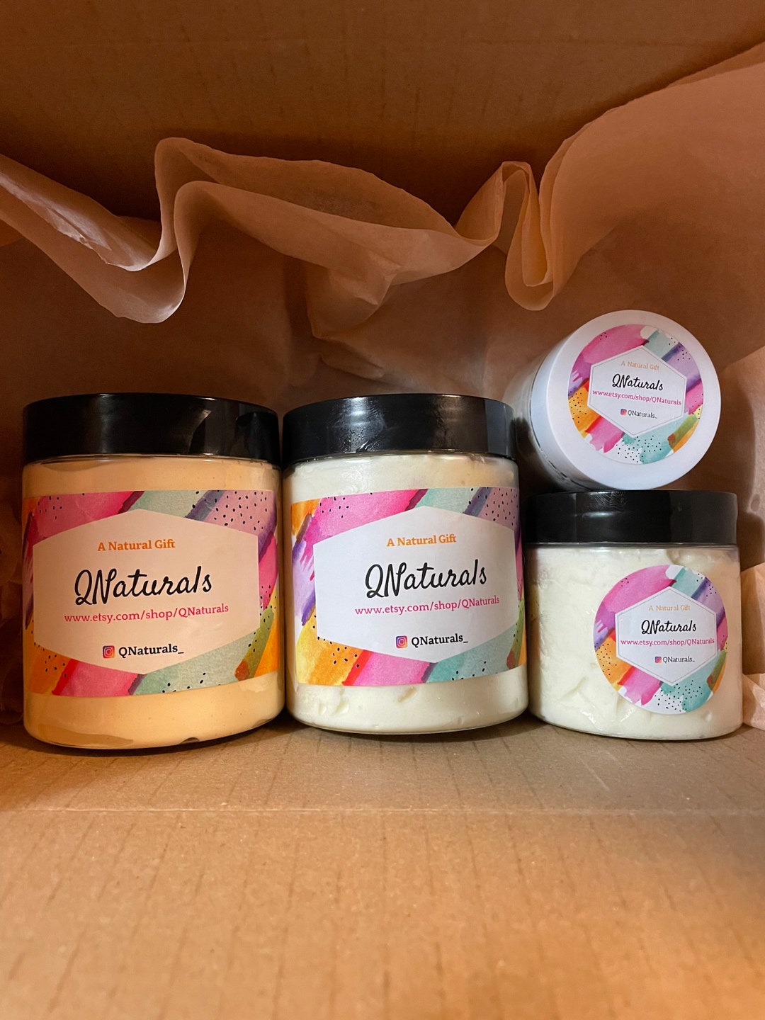 Mega Body Butter Bundle 2oz, 4oz, 2 8oz Bottles - Etsy