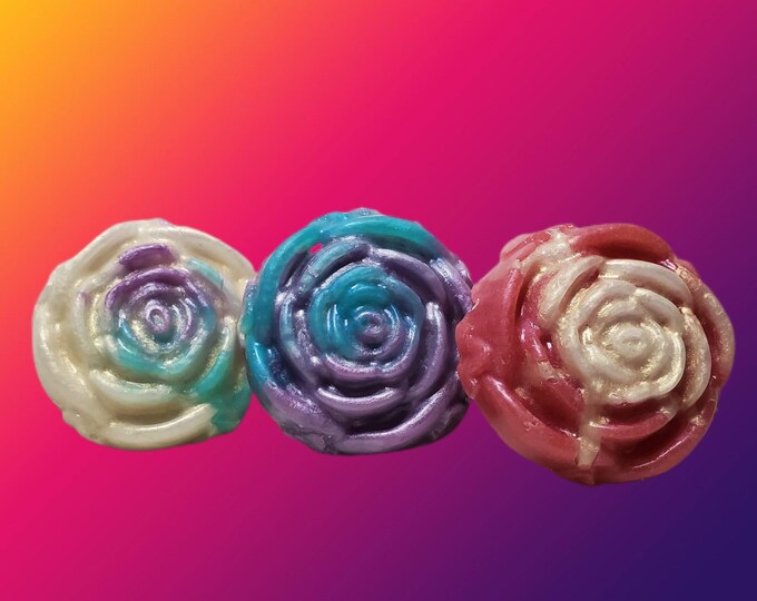 Rose Soap Flower Soap Multi-color - Etsy