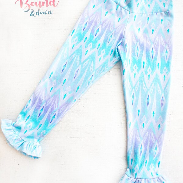 Ruffle Leggings - Etsy