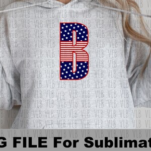 PATRIOTIC ALPHABET and Numbers - Stars and Stripes Letters Png Files ...