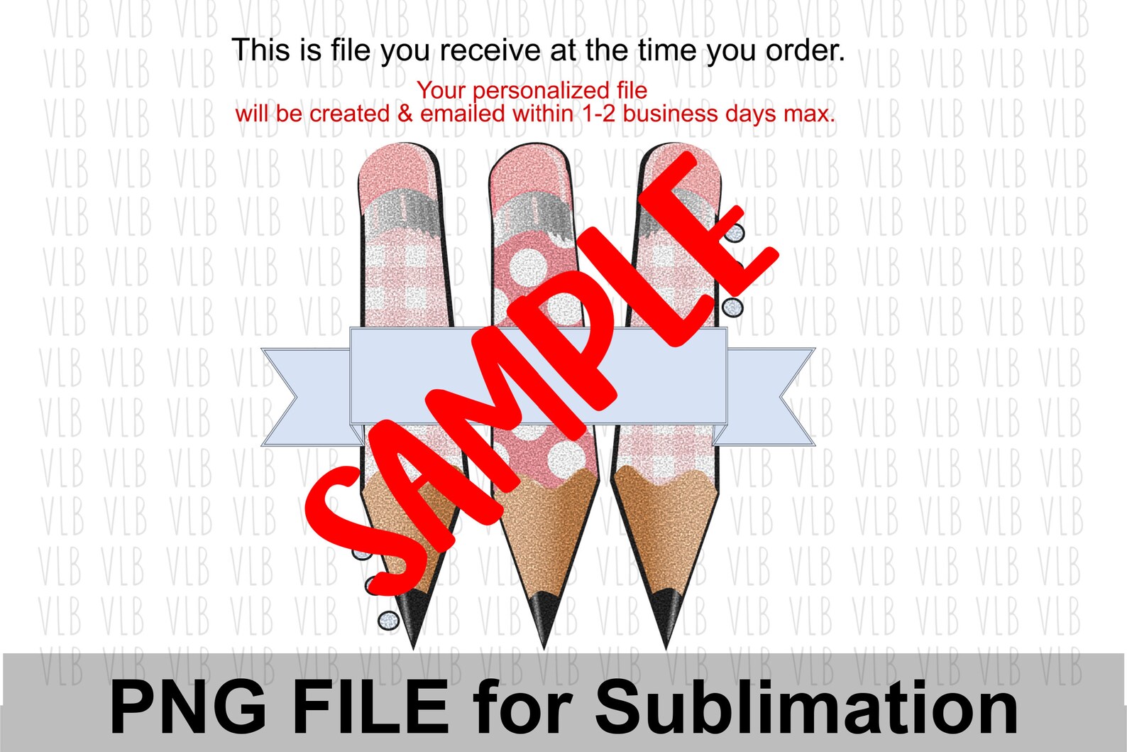 PERSONALIZED Back to School Png File Custom Pencil Clipart - Etsy