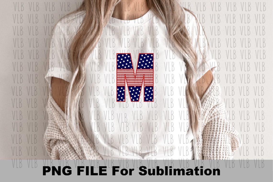 PATRIOTIC ALPHABET and Numbers - Stars and Stripes Letters Png Files ...