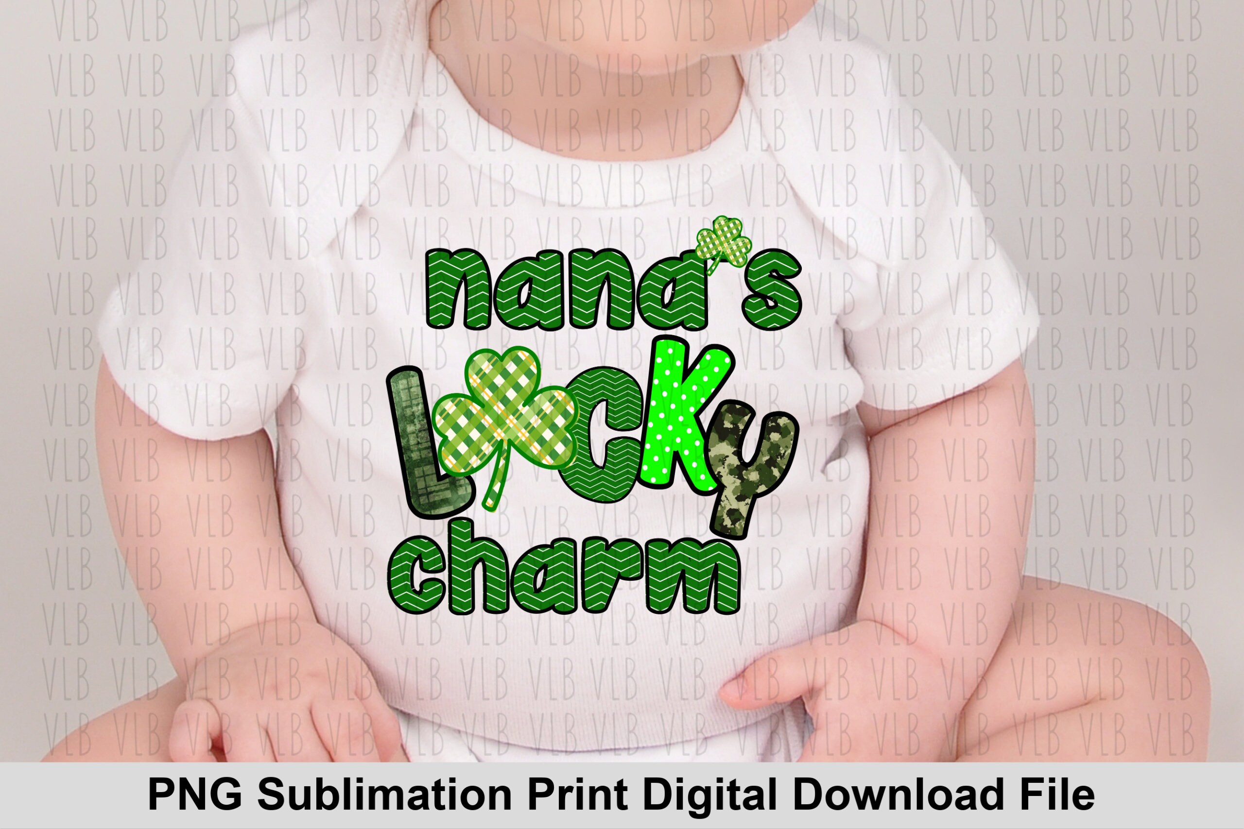 St Patricks Day LUCKY CHARM BUNDLE Png Files for Sublimation - Etsy