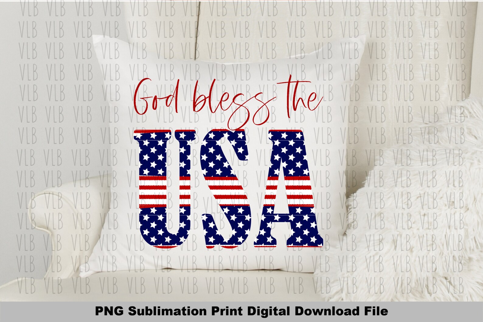 GOD BLESS the USA Png Design for Sublimation Printing - Etsy