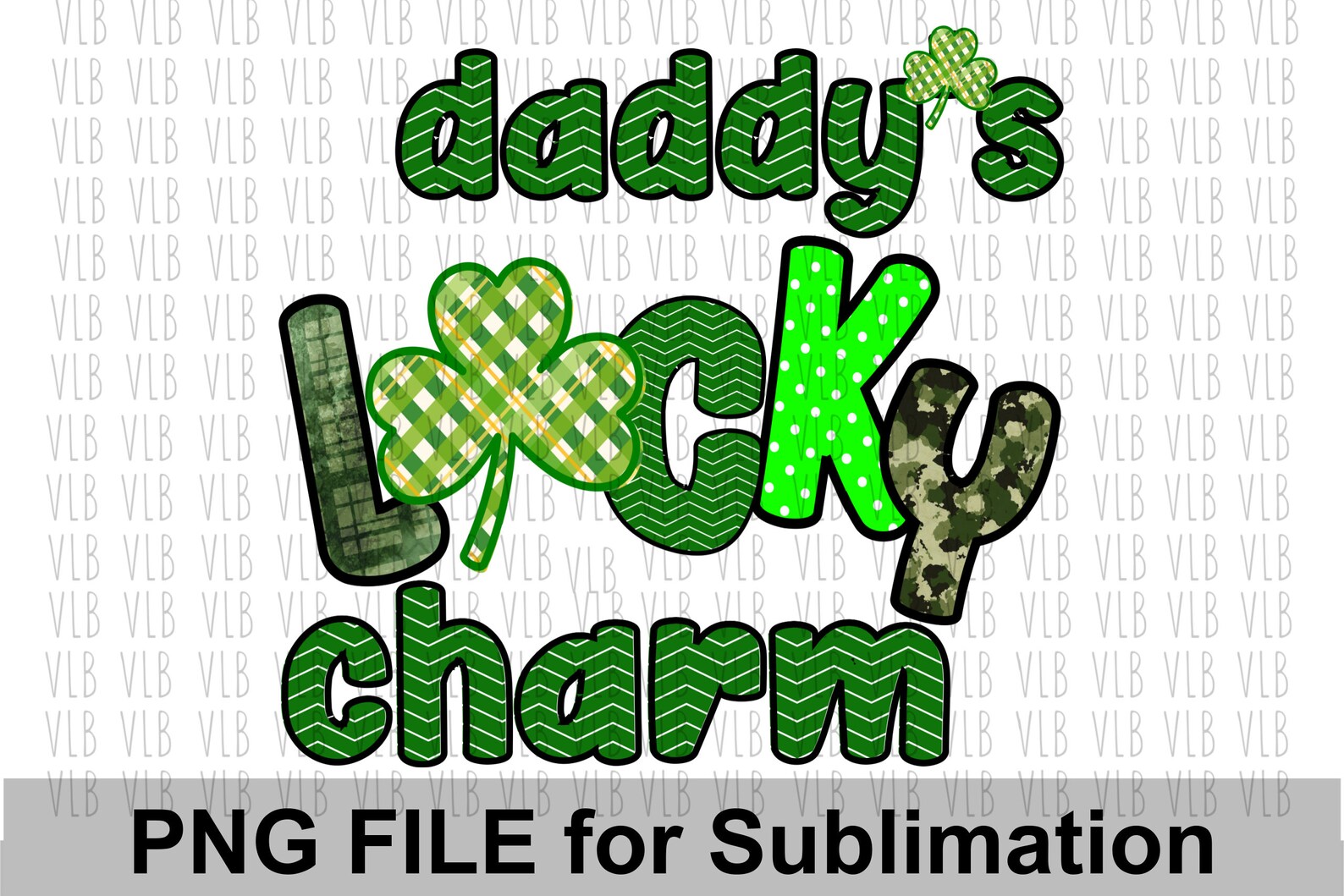 St Patricks Day LUCKY CHARM BUNDLE Png Files for Sublimation - Etsy
