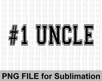 Number 1 Uncle - Etsy