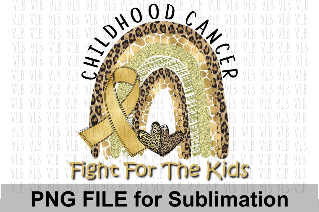 FIGHT FOR the KIDS Childhood Cancer Awareness - Gold Ribbon Fight for a ...