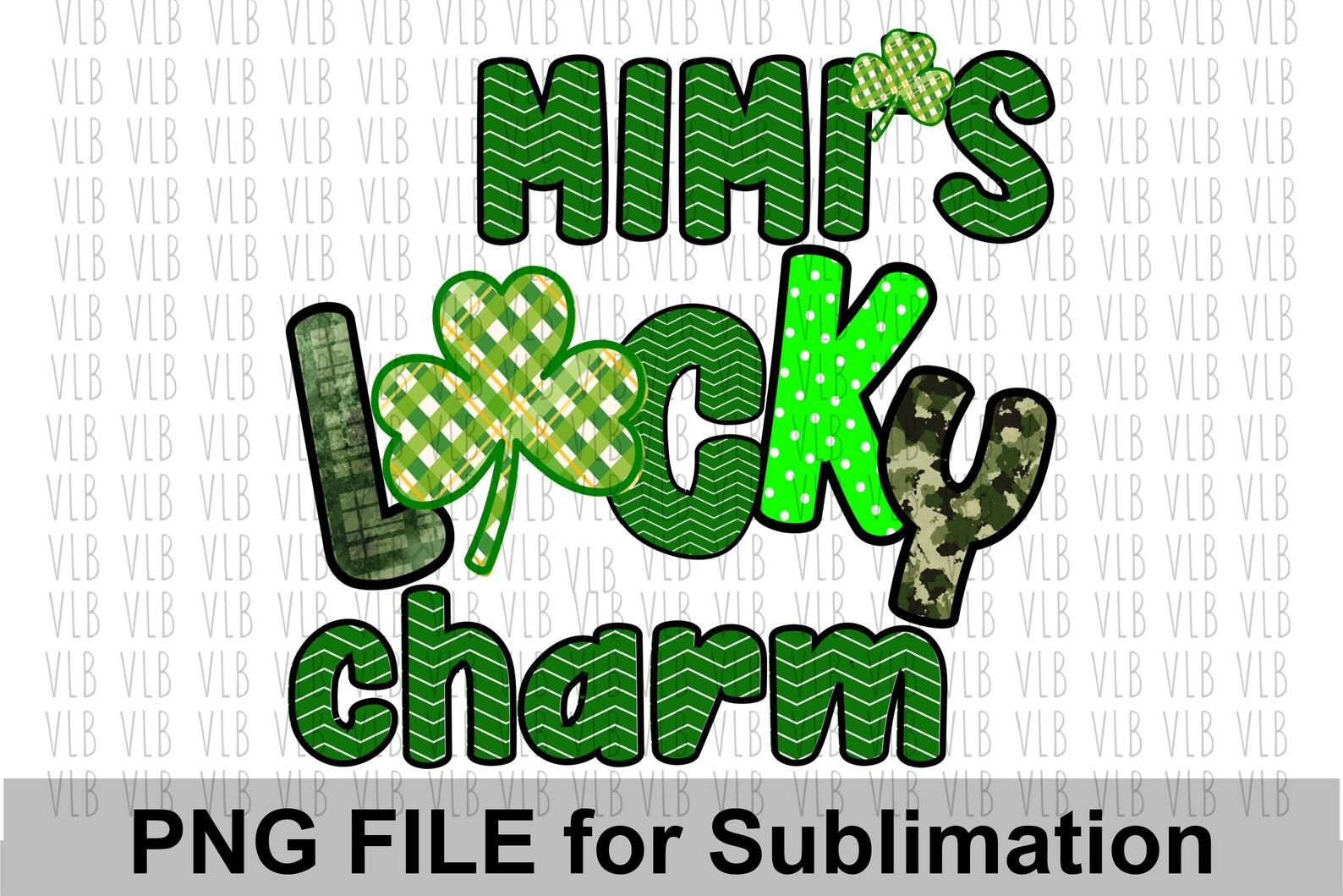St Patricks Day LUCKY CHARM BUNDLE Png Files for Sublimation - Etsy