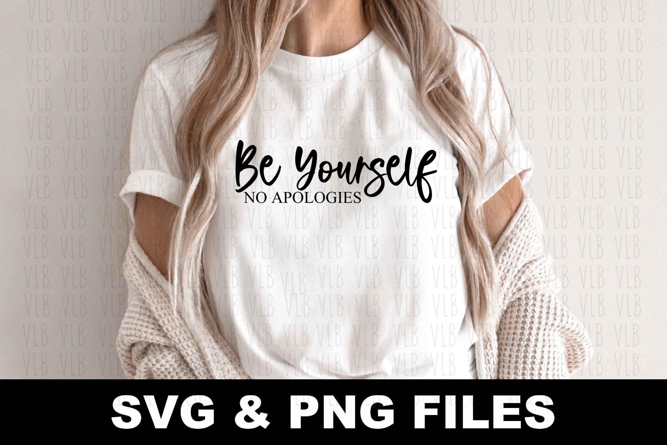 BE YOURSELF No Apologies SVG for Cricut or Silhouette - Etsy