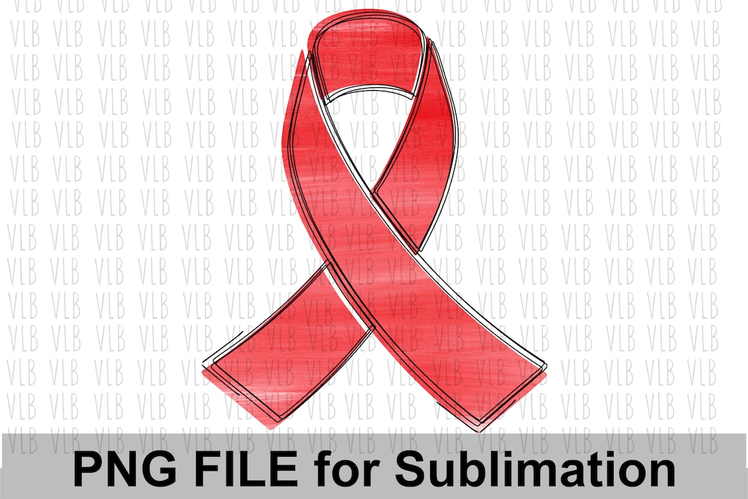 RED Awareness Ribbon, Awareness for Addiction, Blood Cancer, Heart ...