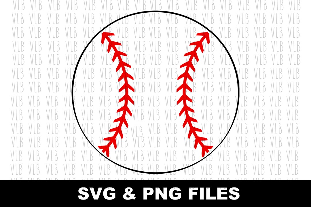 BASEBALL SVG and PNG Files for Cricut and Silhouette Designer, Printing ...