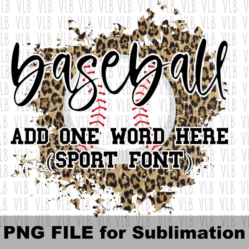 Baseball Cheetah - Etsy