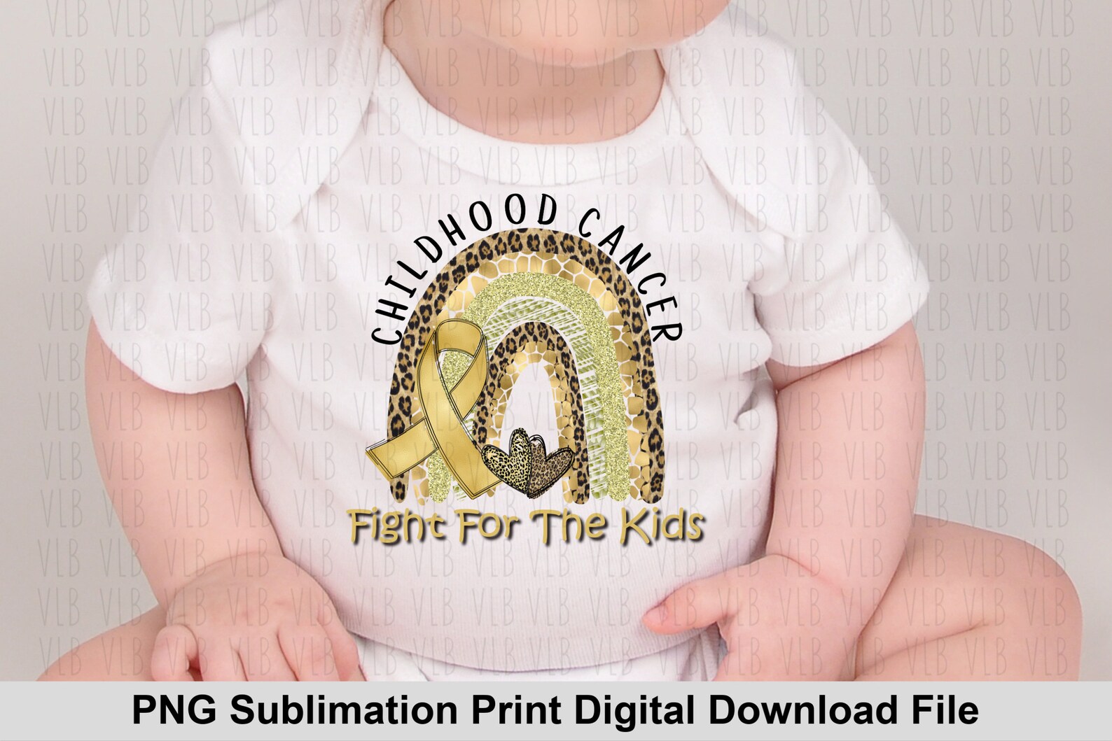 FIGHT FOR the KIDS Childhood Cancer Awareness Gold Ribbon - Etsy