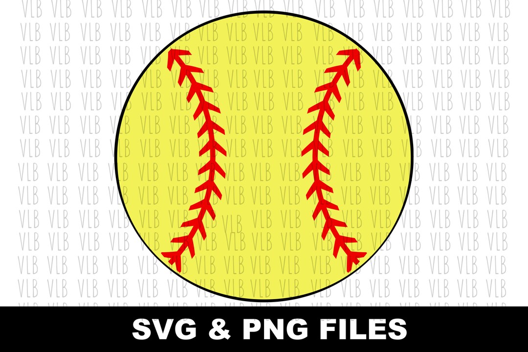 SOFTBALL SVG and PNG Files - for Cricut and Silhouette Designer ...