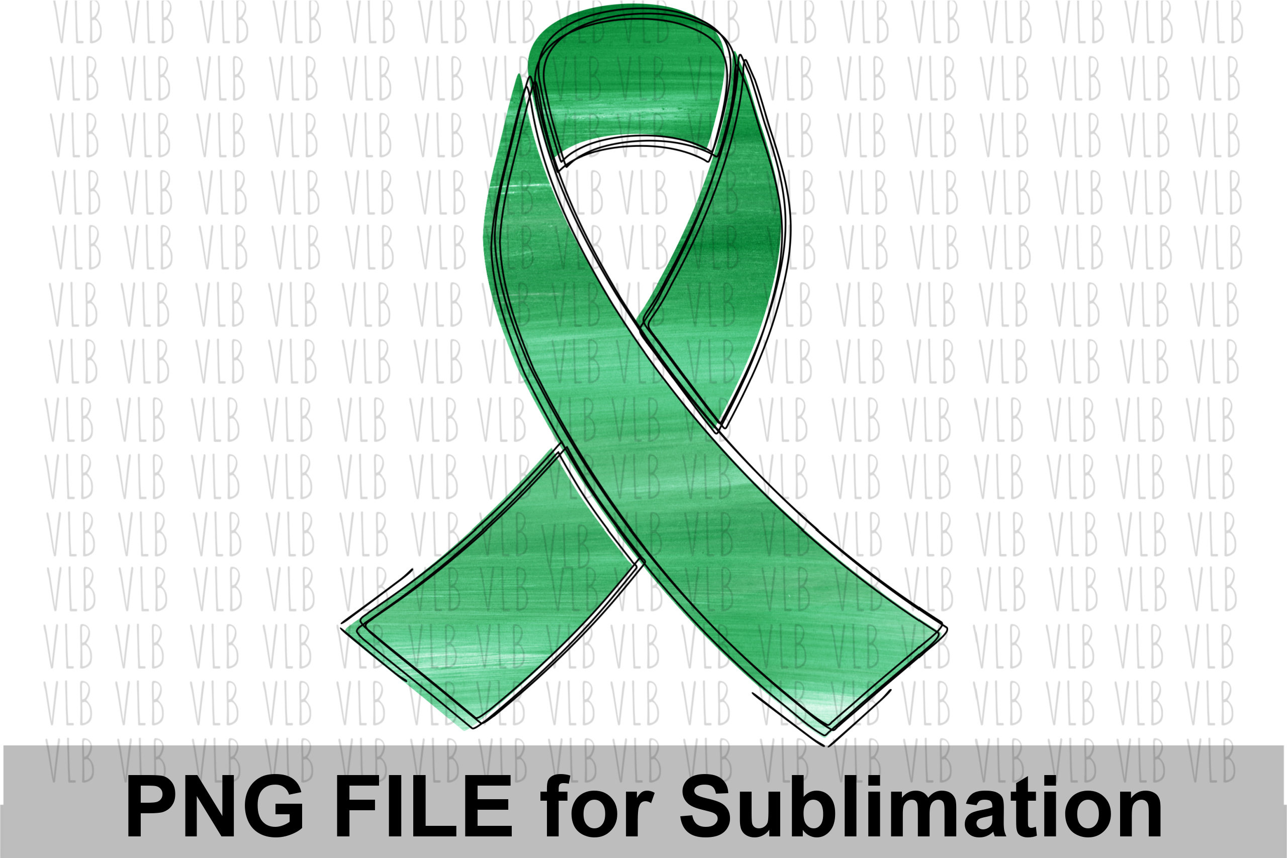 Green Awareness Ribbon Clip Art