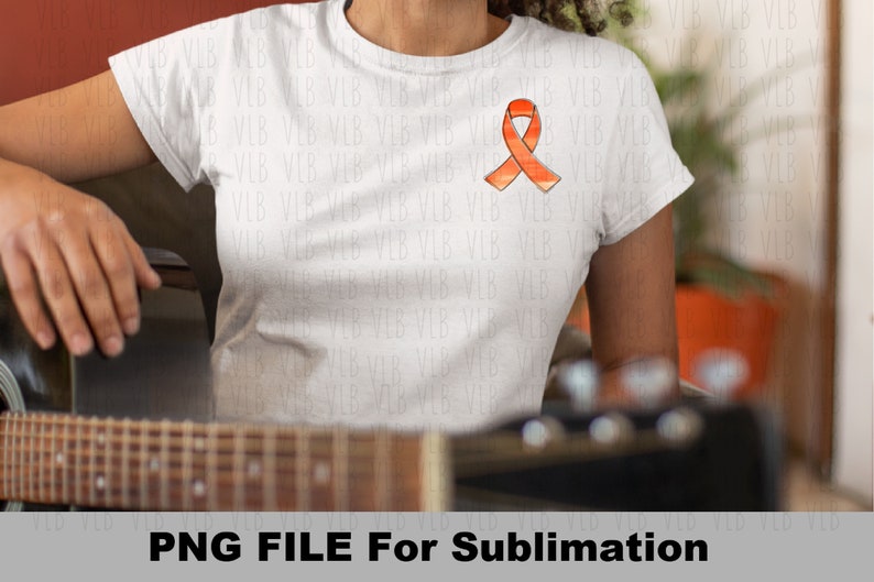 ORANGE AWARENESS RIBBON Bundle 5 Png Files Agent Orange - Etsy