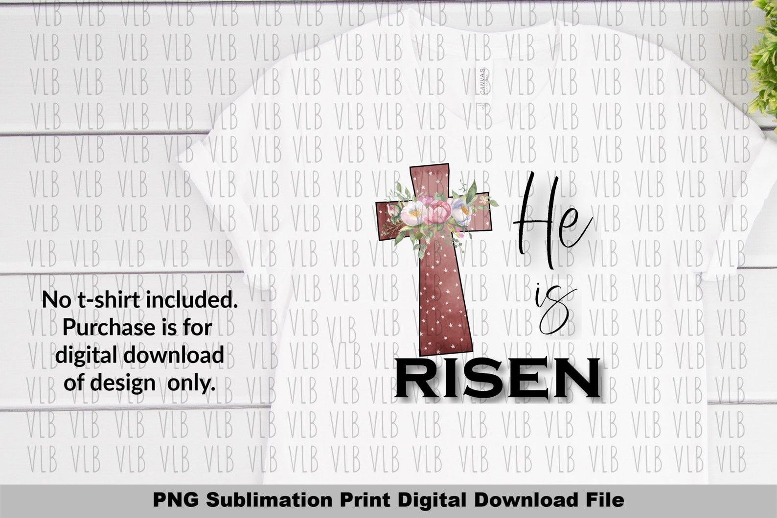 HE IS RISEN Png for Sublimation Printing for Ladies Girls or | Etsy
