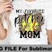 MY FAVORITE Pitcher Calls Me Mom on Cheetah Png File, DIY Softball ...