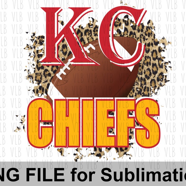 Kansas City Chiefs Sublimation Designs - Etsy