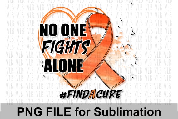 Orange Cancer Ribbon Transparent Background