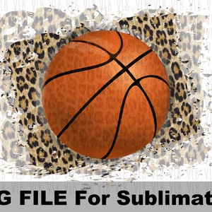 CHEETAH LEOPARD BASKETBALL Png File, Sport Design, Basketball ...