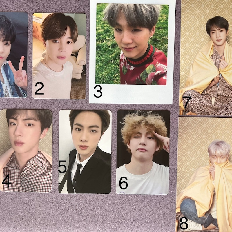 Bts Photocards - Etsy