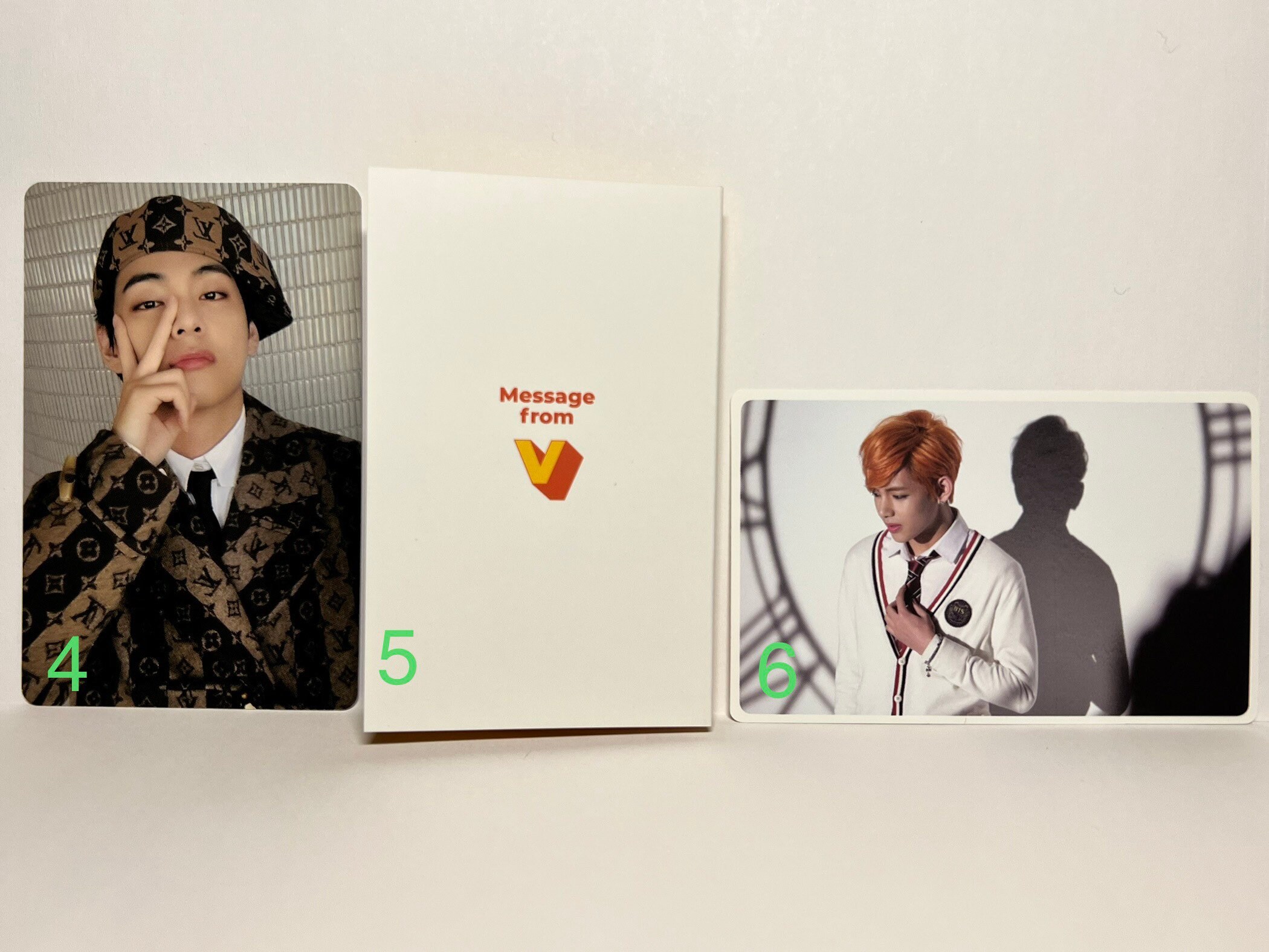 Official BTS V Kim Taehyung Photocards - Etsy UK