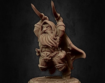 Dwarf Rogue Miniature - Etsy
