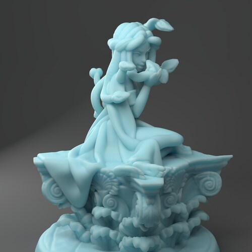 Slime Girl Miniature Twin Goddess Miniatures Tabletop RPG - Etsy