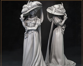 Duchess Great Grimoire 3d Printed Resin Miniature Mini Fantasy Dungeons ...