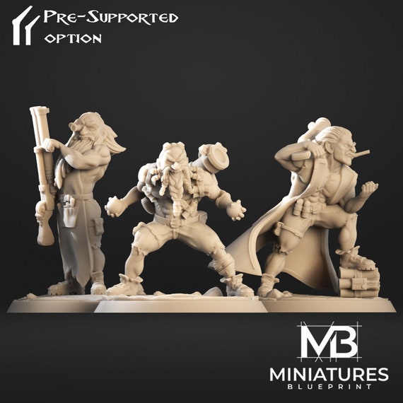 Dwarf Bomber Miniature Tabletop RPG Miniature Miniatures - Etsy