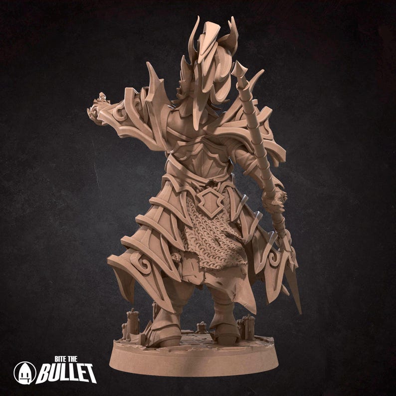 Dragon Slayer Miniature, Leo | Tabletop RPG Miniature | Bite the Bullet ...