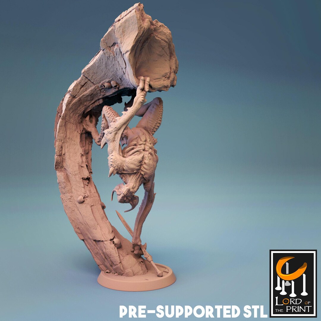 Bat Miniature Miniature | Tabletop RPG Miniature | Rescale Miniature ...