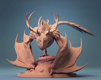 Couatl Snake Serpent V2 Premium 3D Printed Fantasy Tabletop ...