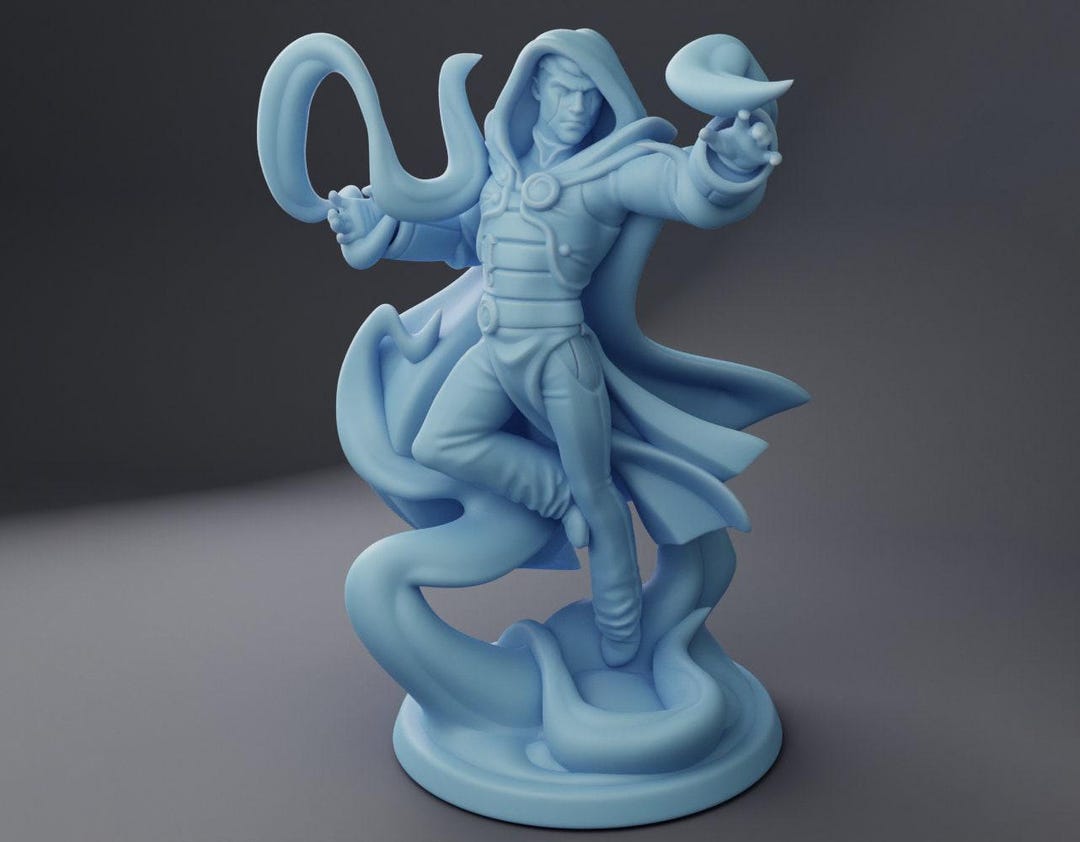 Wizard Miniature | Twin Goddess Miniatures | Tabletop RPG Miniature ...