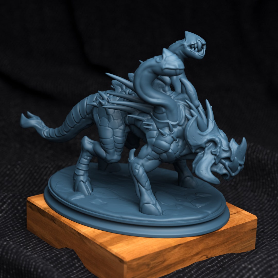 Predator Demon Miniature | Tabletop RPG Miniature | Creature Armory ...