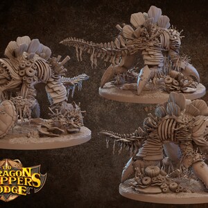 Coral Golem Miniature Tabletop RPG Miniature Dragon Trappers Lodge ...