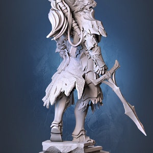 Leonin Miniature Dragun Studios Tabletop RPG Miniature Roleplaying 3D ...