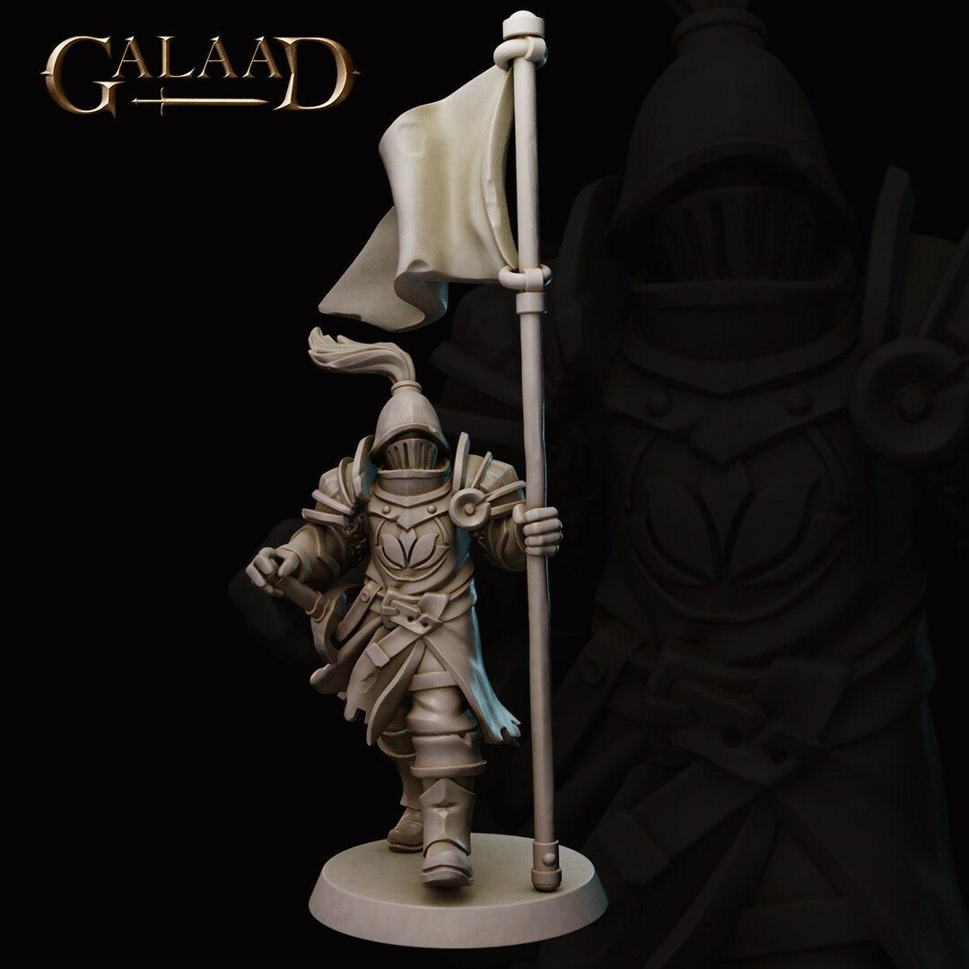 Guard Miniature | Tabletop RPG Miniature | Galaad Miniatures ...