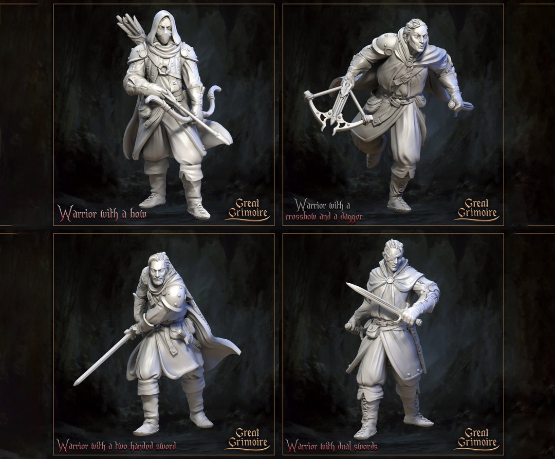 Bandit Miniature | Tabletop RPG Miniature | Great Grimoire ...