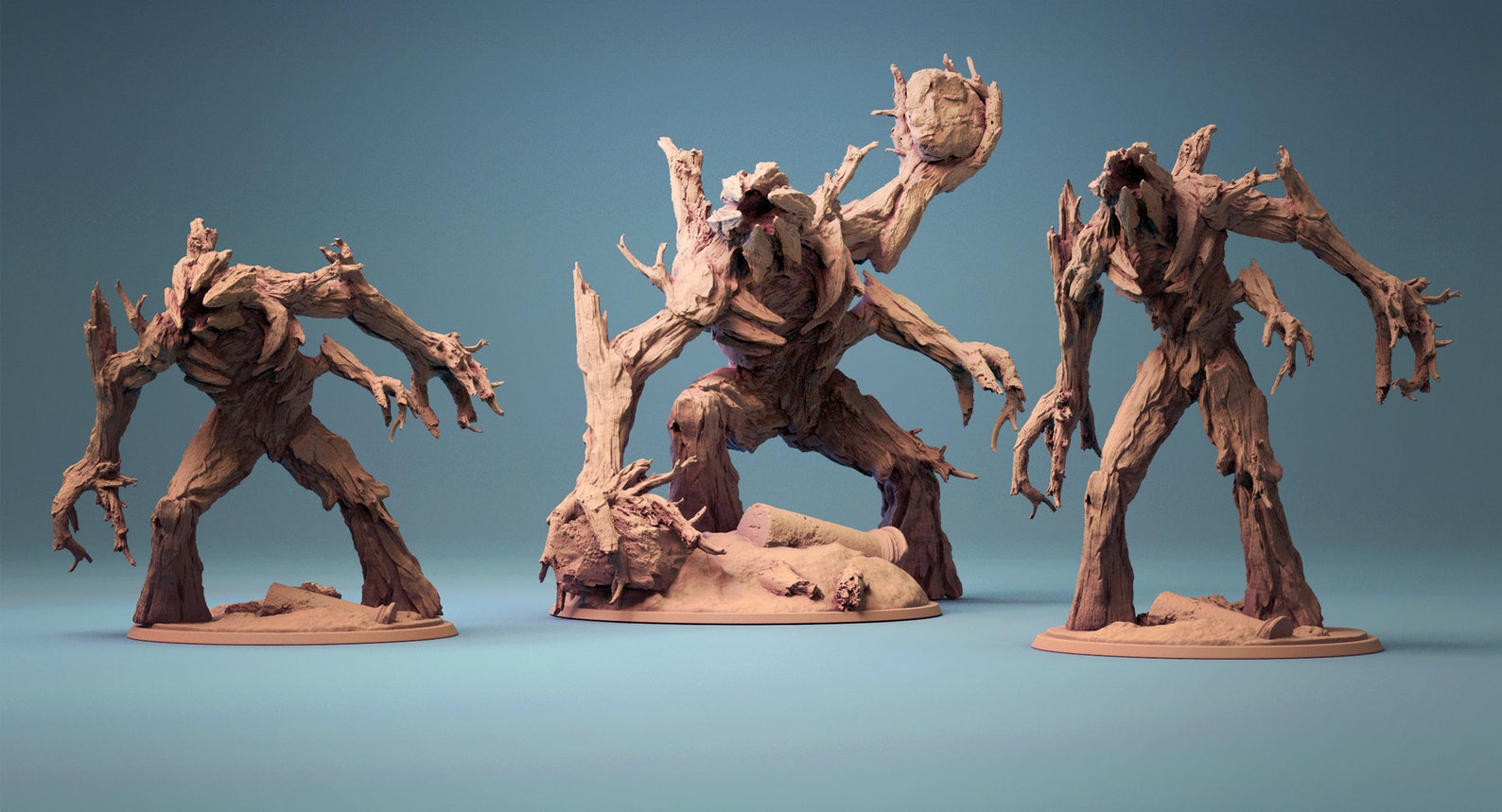 Treant Miniature Tabletop RPG Miniature Lord of the Print - Etsy