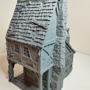 Healer House Medieval Cottage | Roleplaying 3D Printed Fantasy Scenery ...