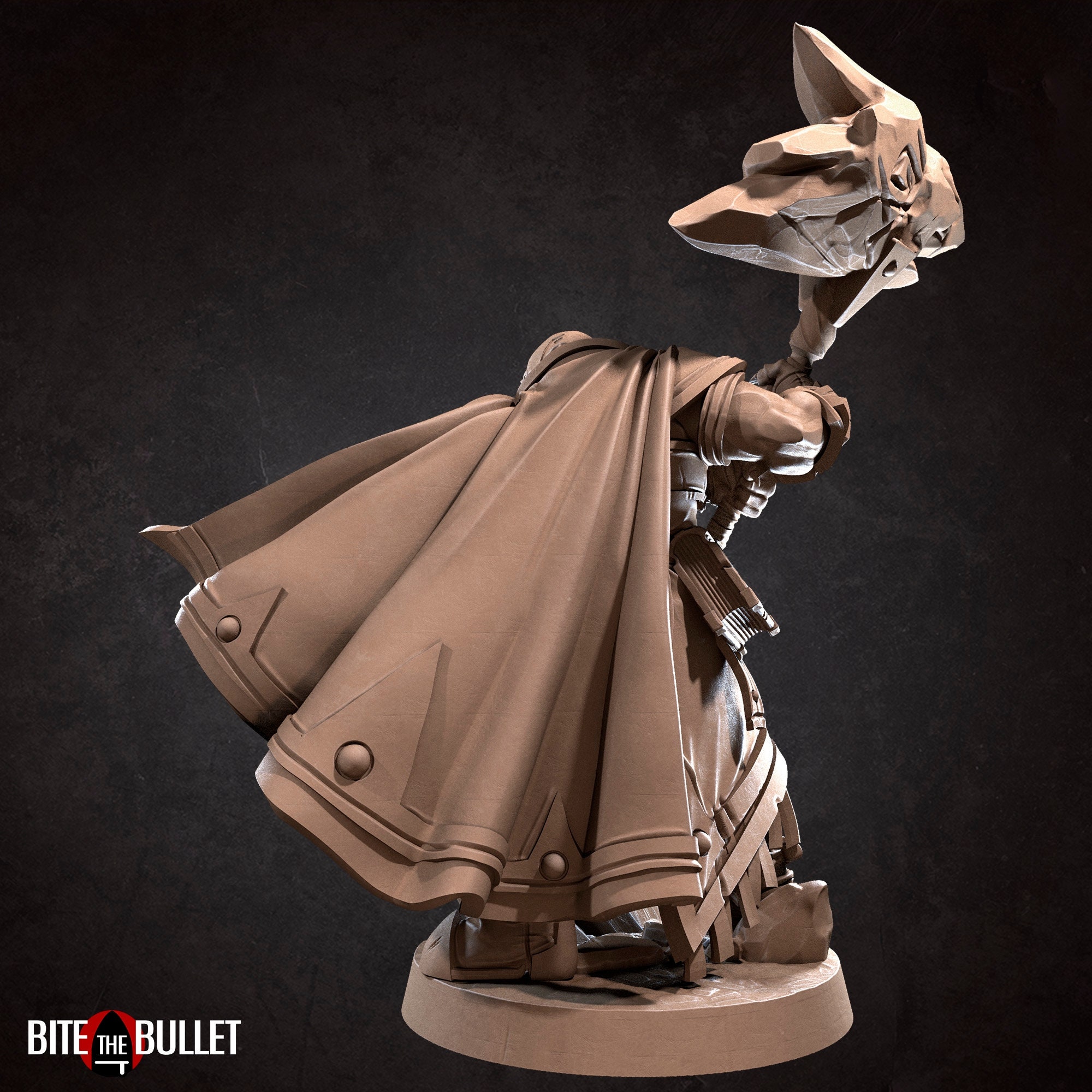 Earth Genasi Cleric Miniature Tabletop RPG Miniature Bite - Etsy