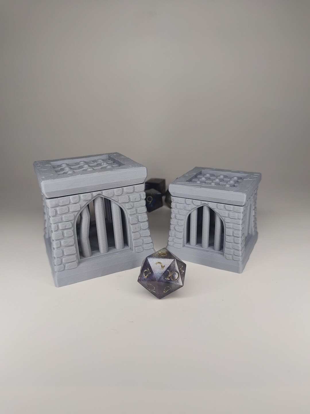 Medieval Prison Cell Dice Jail Box | Fantasy 3D Tabletop | Roleplaying ...