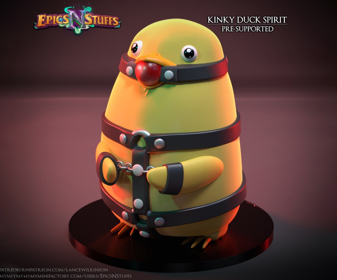 Kinky Duck Spirit Miniature Tabletop RPG Miniature Epic - Etsy Canada