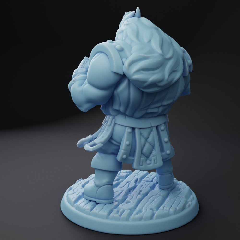 Dwarf Monk Miniature Storgen Twin Goddess Miniatures - Etsy