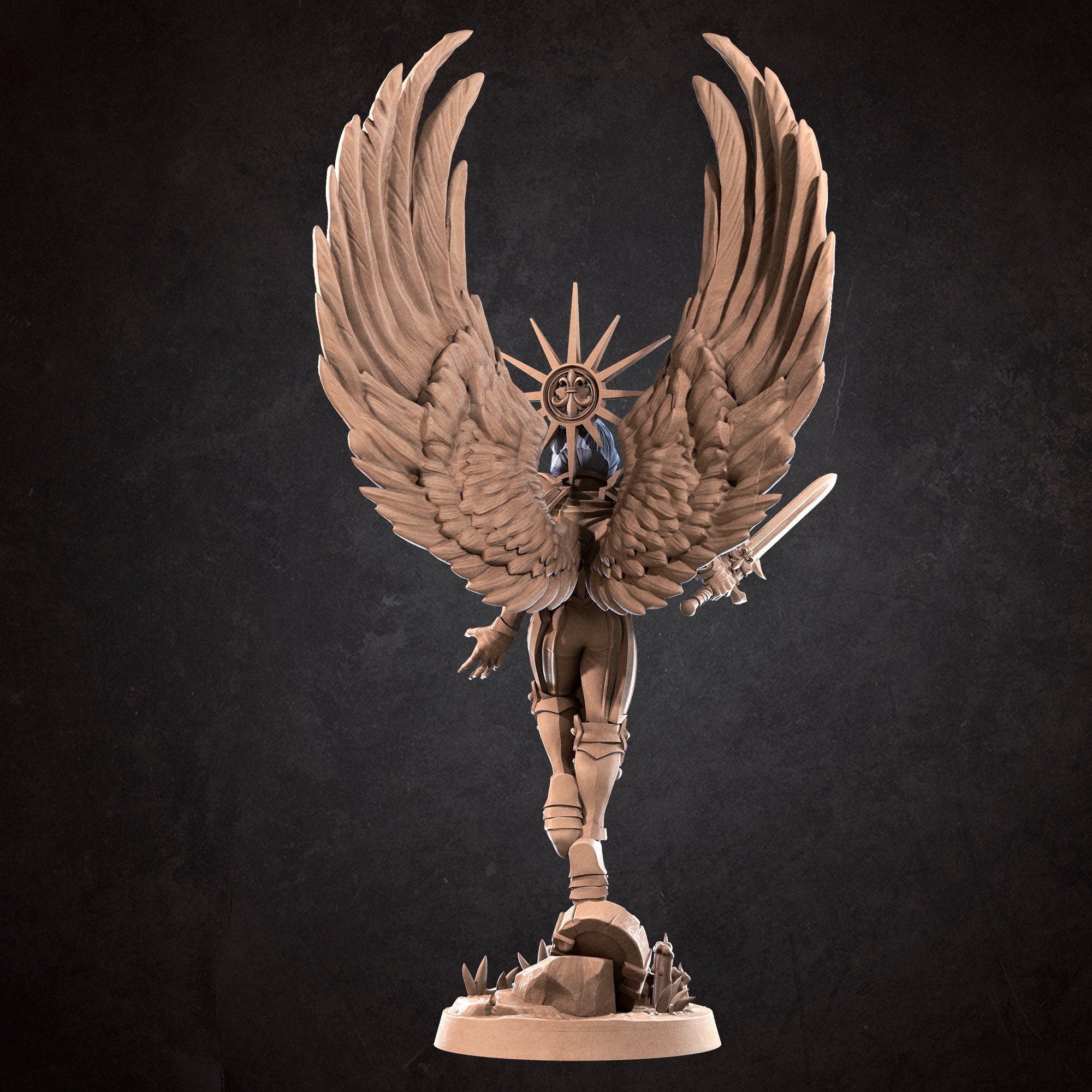Lightbringer Angel Miniature Soledad Tabletop RPG Miniature - Etsy Canada