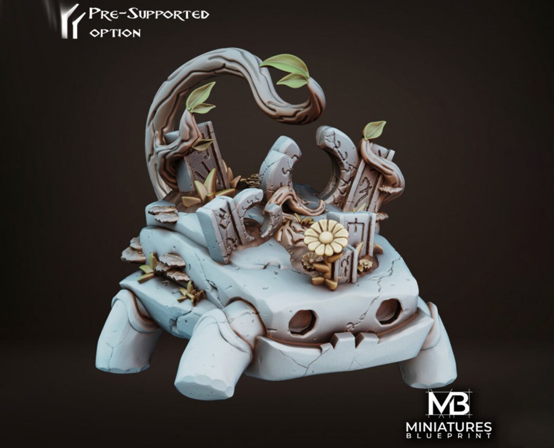 Innocent Golem Miniature Tabletop RPG Miniature Miniatures Blueprint ...